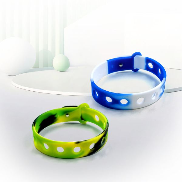 Quality Silicone Processing Design Adjustable Charms Wristband Bracelets for Events for sale