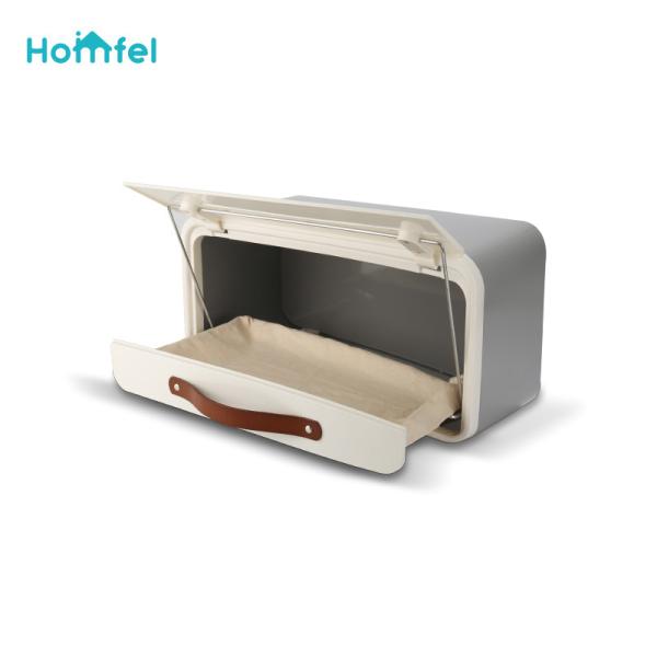 Quality Household Bread Storage Container With Drawer , Stainless Steel Bread Box for sale