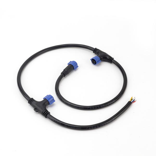 Quality Nylon Waterproof T Splice Connector , IP67 M20 3 Way Waterproof Wire Splice for sale