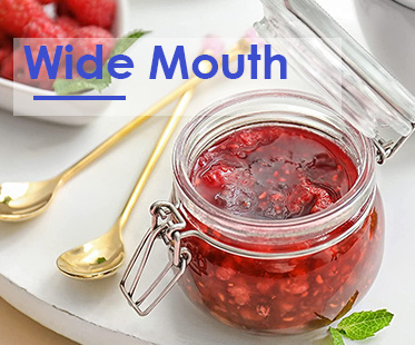 Factory Price 500ml 1L Square Kitchen Glass Jars Packing Jars Flip Lid Glass Jars