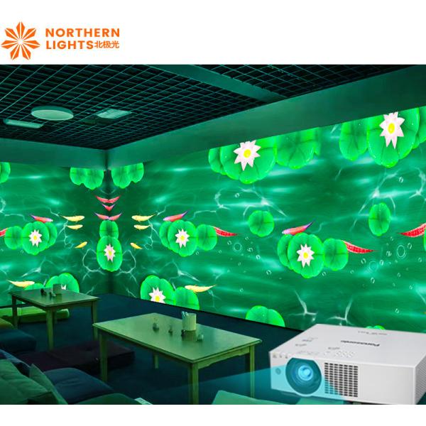 Quality KTV Interactive Wall Projector 360 Immersive Projection 3200 Lumens for sale