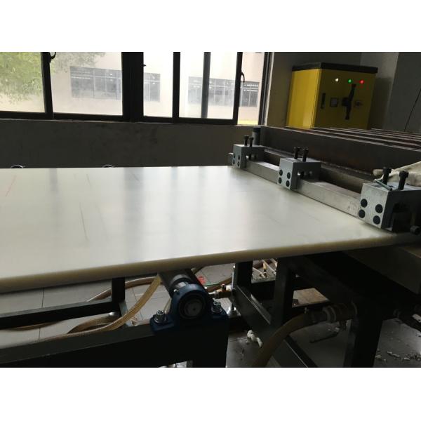 Quality Single Screw Pe Sheet Thick Board Extrusion Machine / Plastic Sheet Making for sale