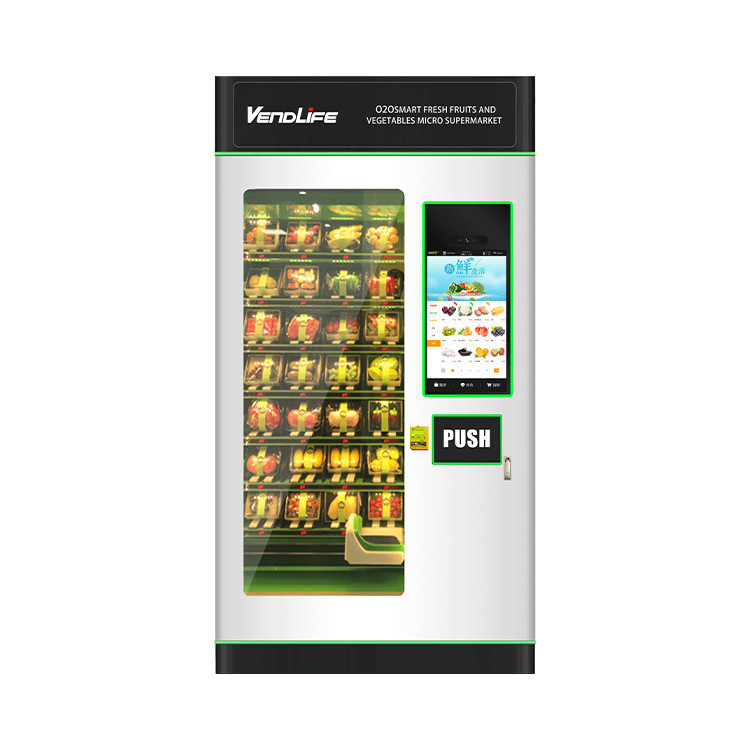Quality Commercial Ice Vending Machine for vegetables Multifunction Single Cabinet for sale