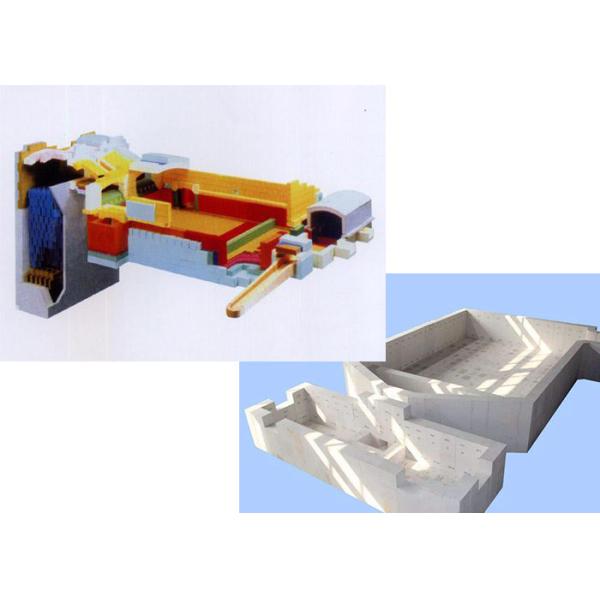 Quality 100ton Glass Melting Furnace Machine Energy Saving Device for sale
