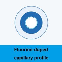 Quality Excellent Fluorine Doped Capillary Tube For Medium And High Power Fibre Optic Combiner / Photonic Lantern for sale