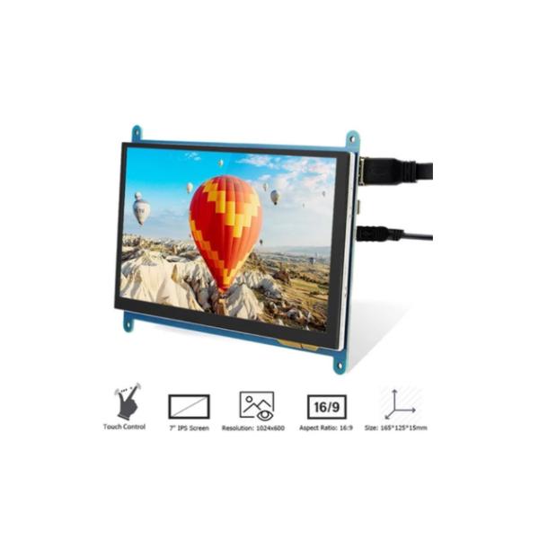 Quality Raspberry Pi4 HDMI 7-inch TFT LCD display 800×480 pixels with capacitive touch for sale