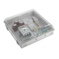 Quality Transformer Polycarbonate Power Meter Box / Alloy Plastic 3 Phase Meter Box for sale