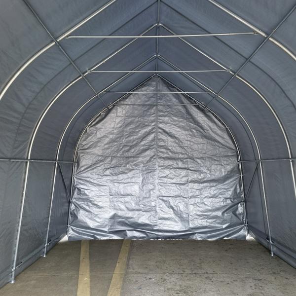 Quality Portable Car Shelter Garden Storage Shed Tent with Removable Sidewalls and Doors for sale