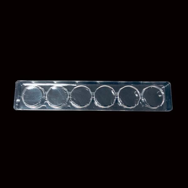 Quality SH-0235 Customized Disposable Turnover Plastic Tray for Toothpaste Soft Tube for sale
