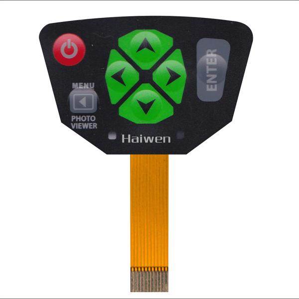 Quality Customized Push Button FPC Membrane Switch Waterproof With LED for sale