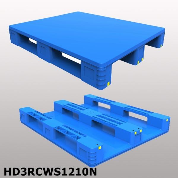 Quality HUADING Auto Racked Plastic Pallet Industry Pallet with Labeling Options for sale