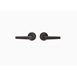 Quality USA Apartment Entrance Passage Hammered Aged Brass Lever Entry Door Handle for sale