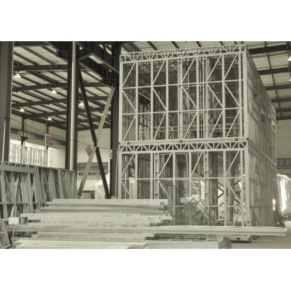 Quality Luxurious Prefabricated Steel House Light Steel Frame Movable Apartment Custom for sale