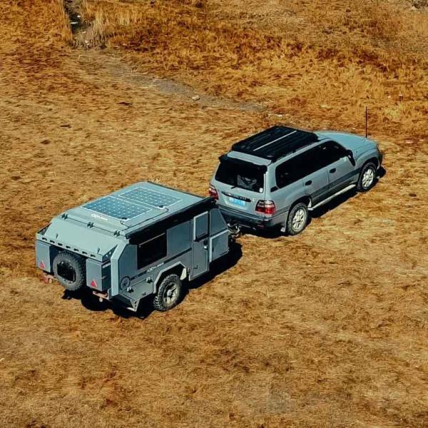 Quality Solar Powered Off Road Travel Trailers Njstar Explorer 4x4 Camper Trailer for sale