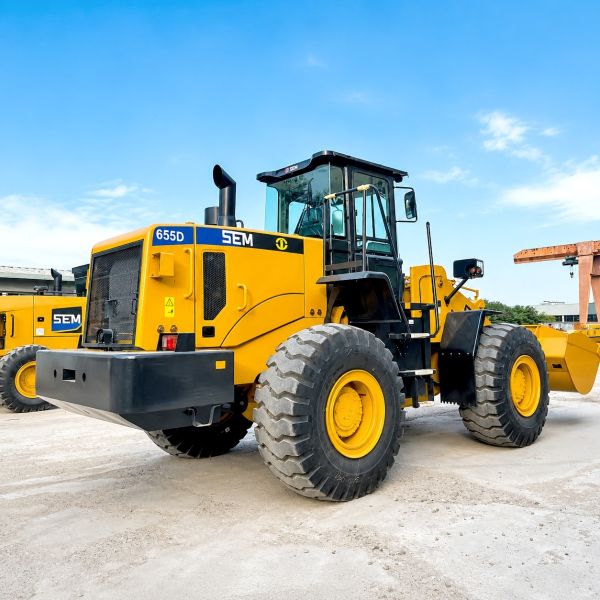 Quality 5 Ton SEM 655D Wheel Loader Front End Loader CAT Loader 950 966 Popular in Liberia for sale