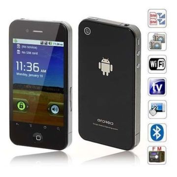 Quality 3.5" Google Android 2.2 mobile phone 4GS H2000 with WIFI GPS TV JAVA for sale