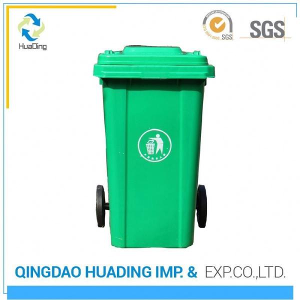 Quality Plastic Standing Kitchen Garbage Trash Can with Wheels Large Size and Eco for sale