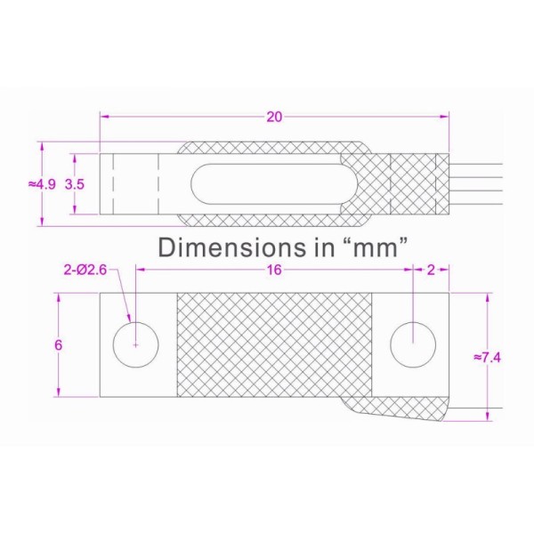 Quality Miniature load cell 1kg weight sensor 2lb weight measurement transducer for sale