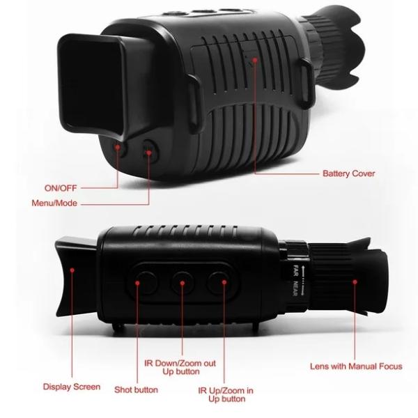 Quality 5x Digital Zoom Night Vision Goggles Monocular for sale