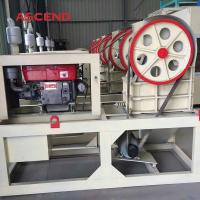 Quality Mobile Tyre 11HP Diesel Jaw Crusher for sale