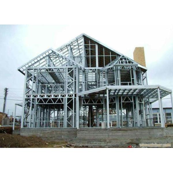 Quality Prefabricated Steel Structure House Villa , CE Certificate , Fast Assemble Farm for sale