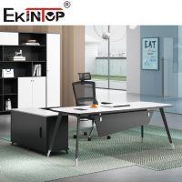 Quality Modern Style Desk L Shape Luxury Executive Desk For Office Furniture for sale