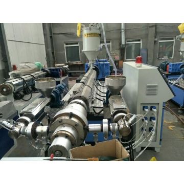 Quality Plastic Pipe Extrusion Line , PE Silicon Core Pipe Production Line , Single for sale