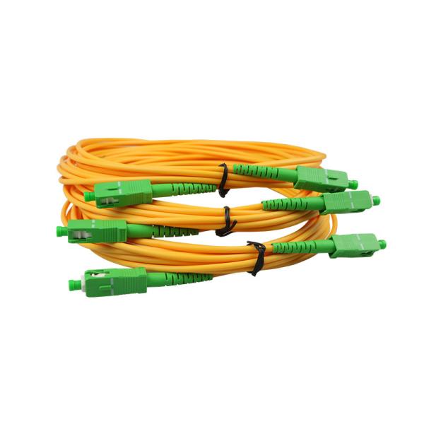 Quality SC PC APC 1M 2.4mm SM Fiber Optic Patch Cords for sale