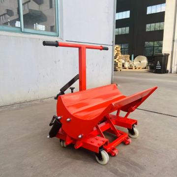 Quality Hydraulic Cloth Roll Transport Trolley Doffing Easy Handle for sale