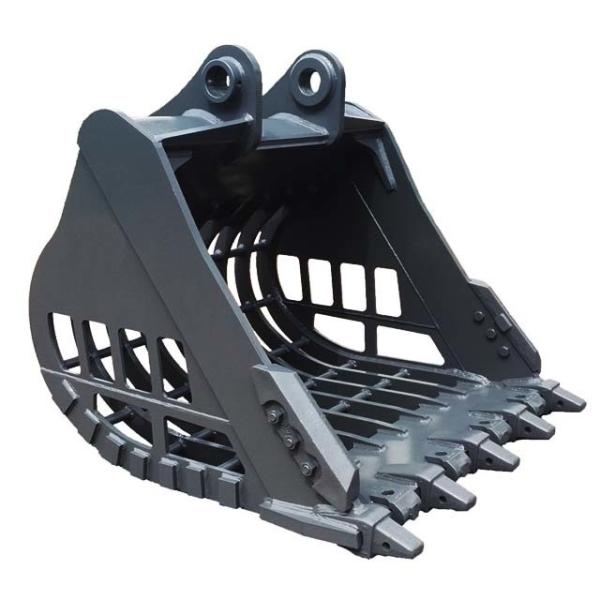Quality 20ton Yellow/Black Wheel Backhoe Loader Excavator Spare Parts Casting Bucket for for sale