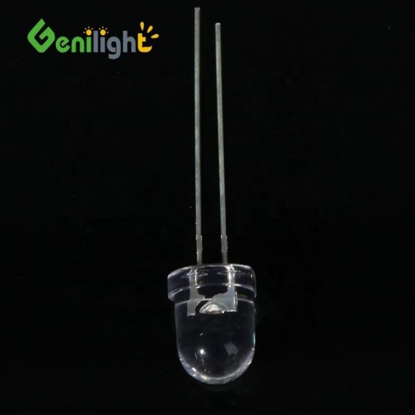 Quality Max. Reverse Current 50uA WHITE F5 F8 F10 Ultra Bright Water Clear LED Bulb 3V for sale