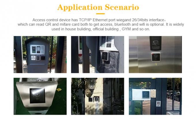 Barcode scanner IC card reading access control system for elevator or gym 3