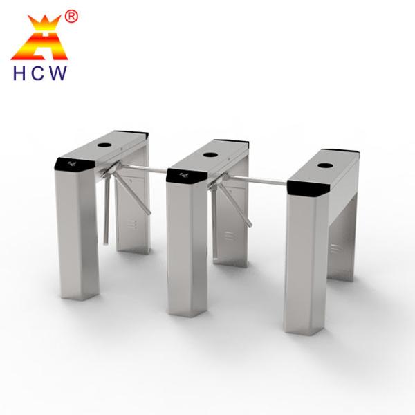 Quality RFID Card Reader Tripod Turnstile Gate 240V ARM Control For Pedestrian for sale