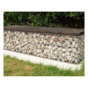 Quality Silver Galvanized/PVC Coated Gabion Baskets Welded Gabion Boxes 100*100*50 for sale