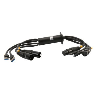 Quality HDMI IP40 60rpm Signal Slip Ring Solution Good Adaptability for sale