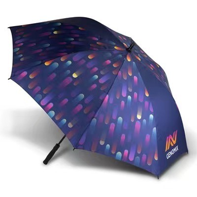 Quality Custom Logo and Pattern Golf Umbrella Manufactured Directly for Sublimation for sale