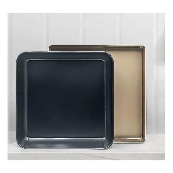 Quality Customization Durable Non Stick Cake Mold Square Non Stick Baking Pan Set For Oven Baking for sale