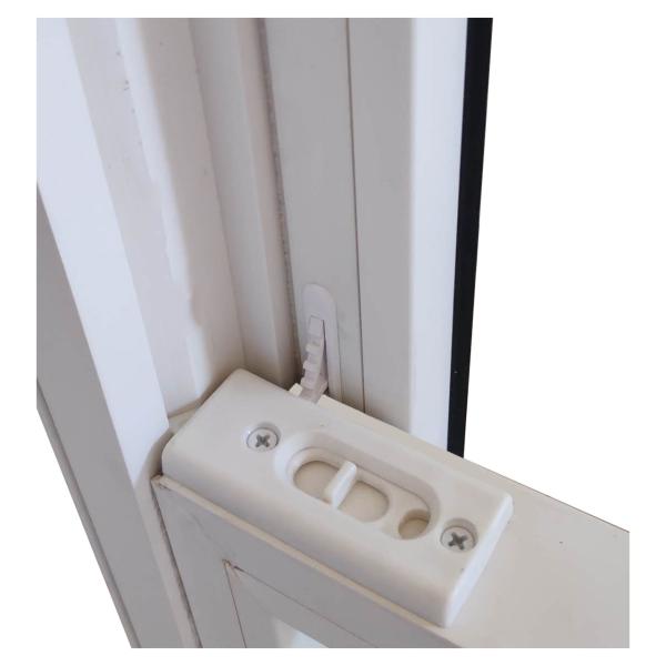 Quality Apricot Grill UPVC Double Hung Window 105 Series for sale