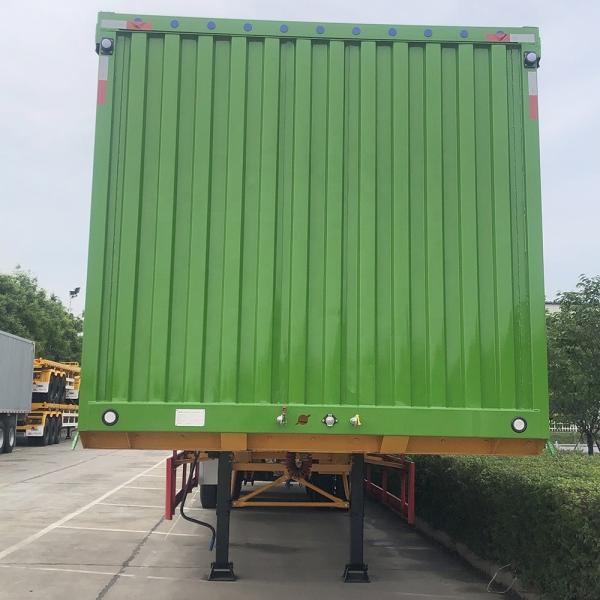 Quality 50 Ton Capacity Thailand Style 40ft Flatbed Container Trailer for Dry and Light for sale