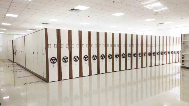 Manual Mobile Shelving Hand Cranked Movable Compact Shelves Archives Compactor Rack System