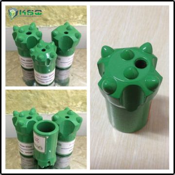 Quality Long Skirt Taper Button Bit 12 Degree 34mm 38mm Used In Drifting And Tunneling for sale