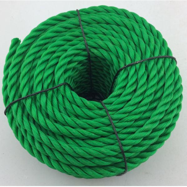 Quality 3 Strands Twisted PE PP Nylon Packaging Rope for Secure Fastening for sale