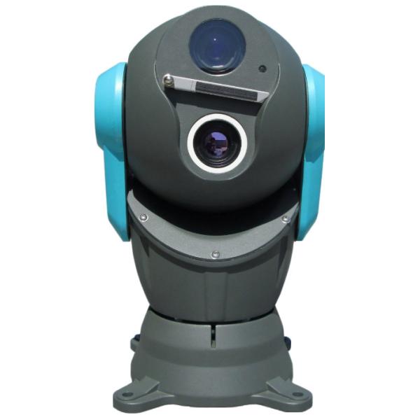 Quality Double Vision Infrared Thermal Dome Camera Police Vehicle Mounted for sale