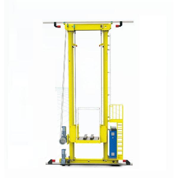 Quality Double Column ASRS Pallet Stacker For Automatic Racking System for sale