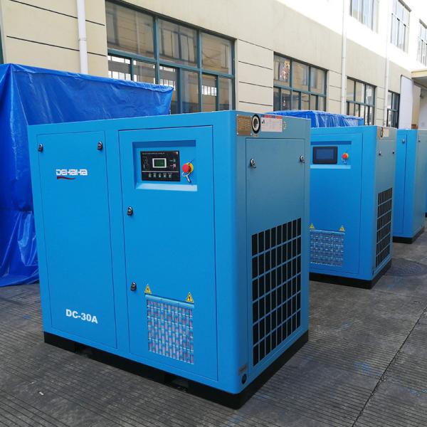 Quality 30hp Fixed Speed Air Compressor 8 Bar De Tornillo 127cfm Industrial Screw for sale