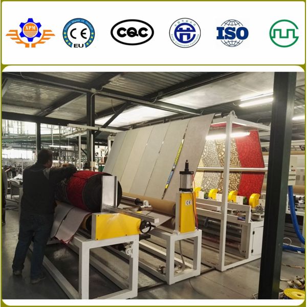 Quality 3m 132kw Carpet Backing Machine 300kg/Hr 500kg/Hr TPE TPR Machine for sale