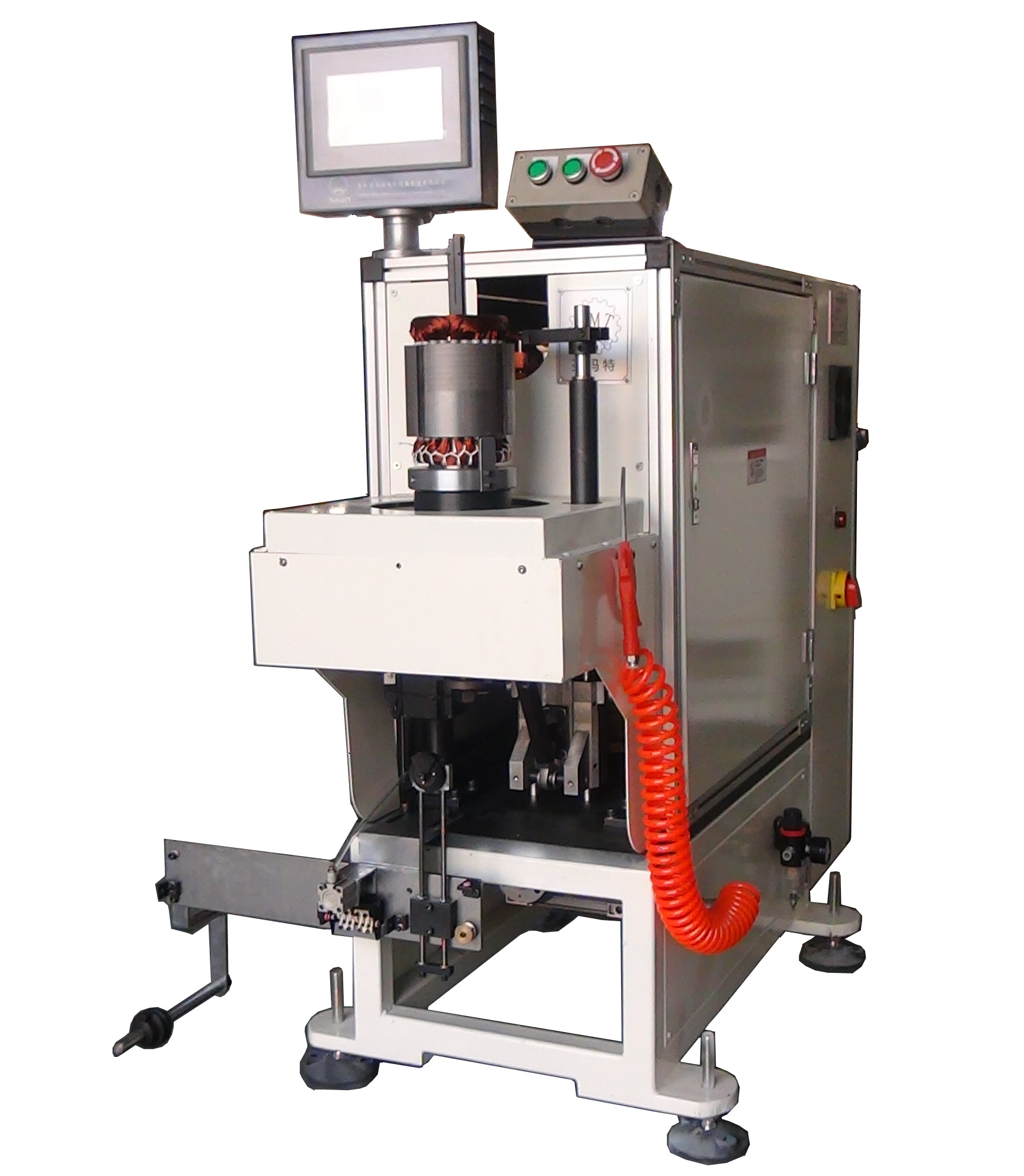 Quality Induction Motor Stator Coil Wire Binding Machine SMT - BZ160 For Double Sides for sale