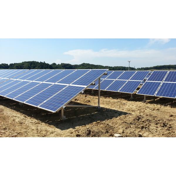 Quality Solar PV Bracket Solar Panel Mounting Structure PV Racks Anti Corrosion Aluminum for sale