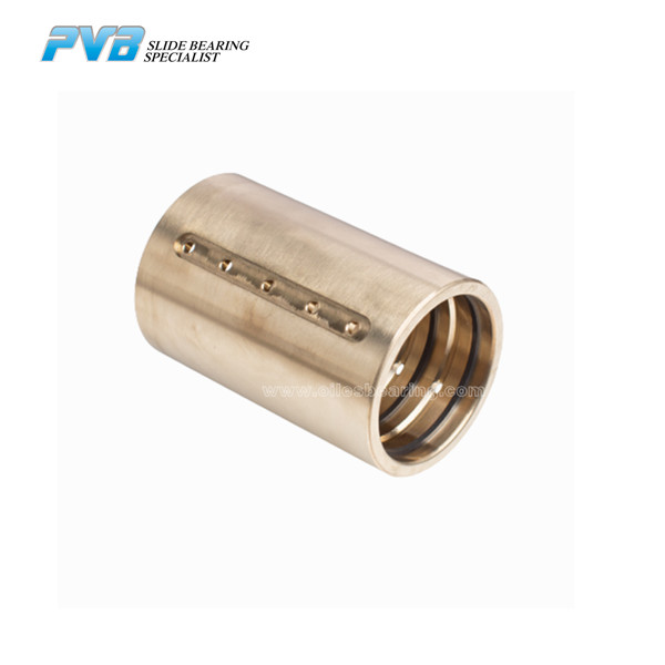 Quality CuZn25Al6Fe3Mn3 Oilless Bronze Bushing Graphite Ring Filled Self Lubricating for sale