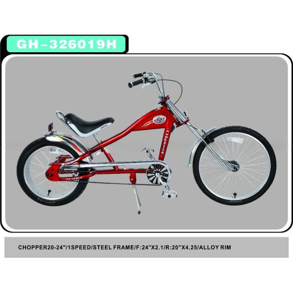 Quality Plastic Pedal 20-24 Inch Chopper Bike for Men and Women Model Chopper Bicycle in USA for sale
